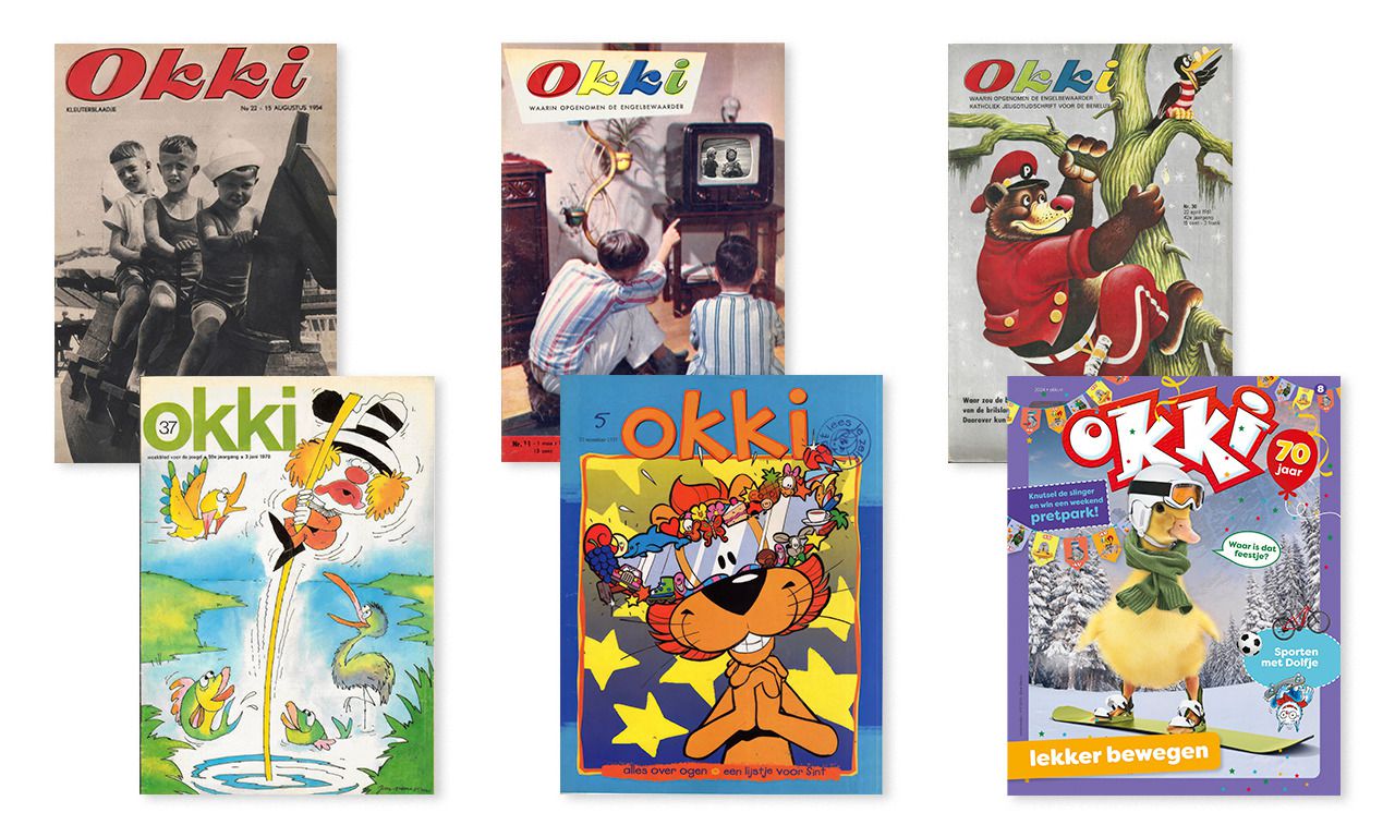 ‘Okki’, het jeugdblad voor 6- tot 8-jarigen, viert zijn zeventigjarig ...
