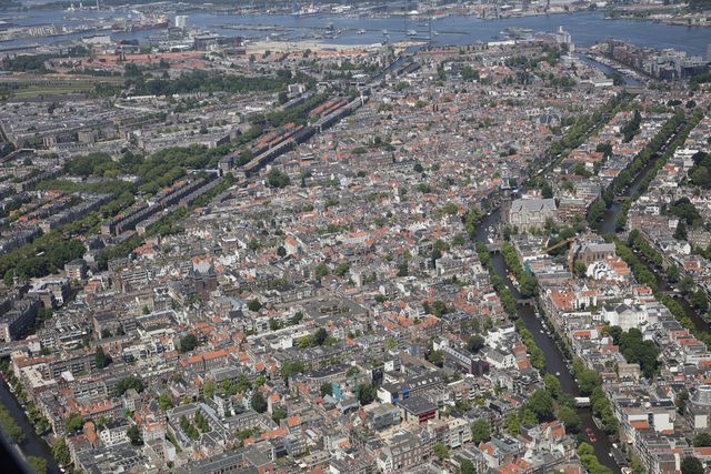 Amsterdam van boven - NRC