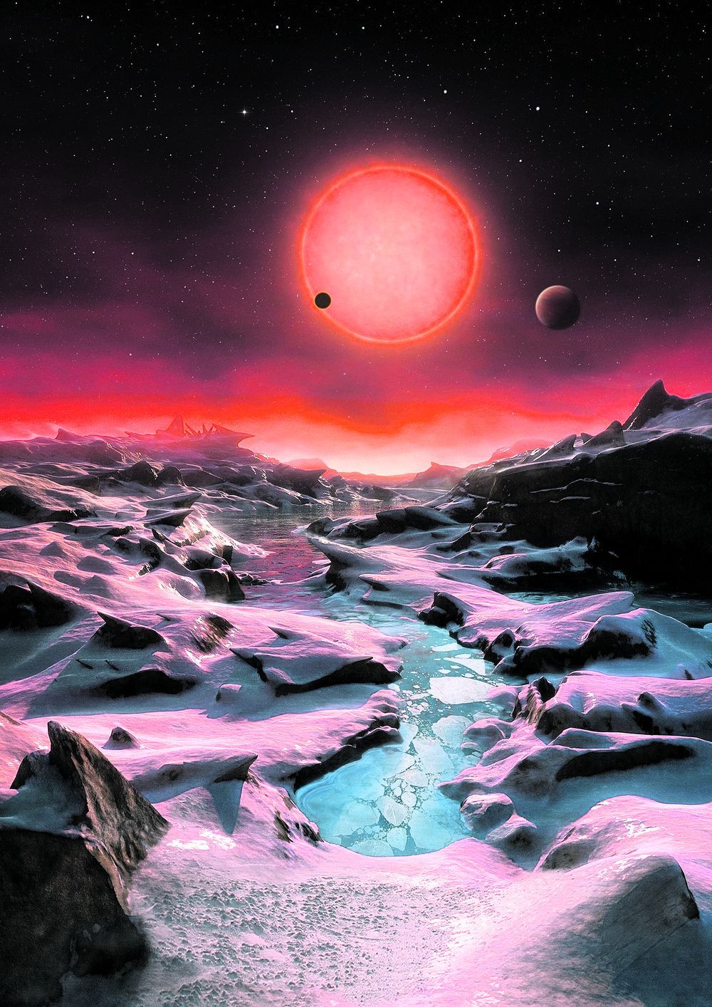 Telescoop ziet drie planeten bij dwergster - NRC