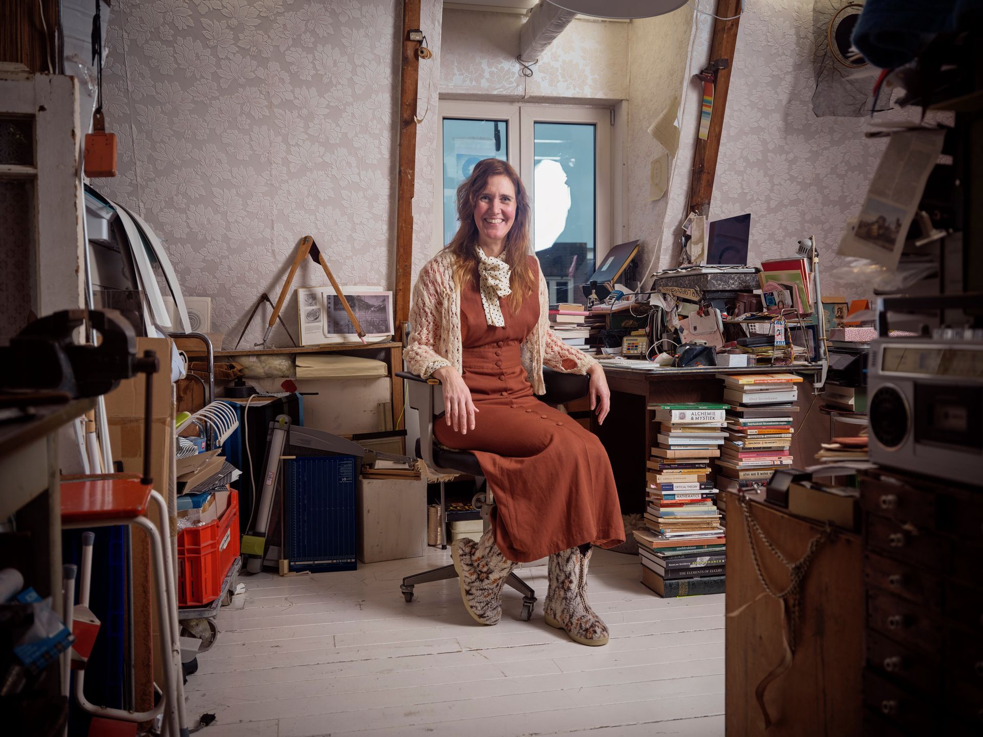 Bij Marieke Coppens werd ingebroken, ze maakte een kunstboek om de ...