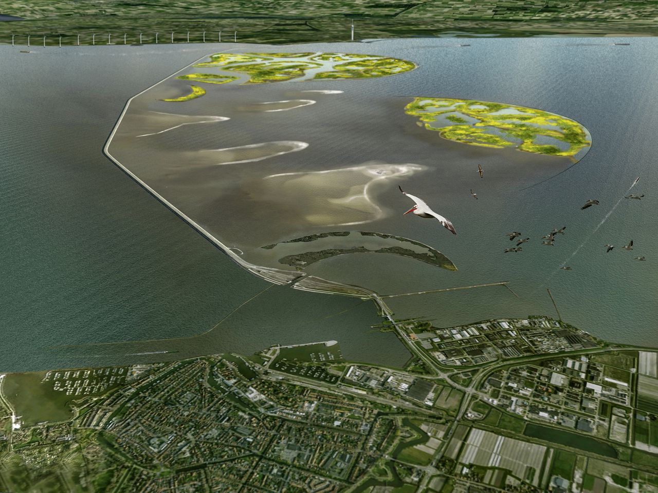 Aanleg van archipel in het Markermeer - NRC