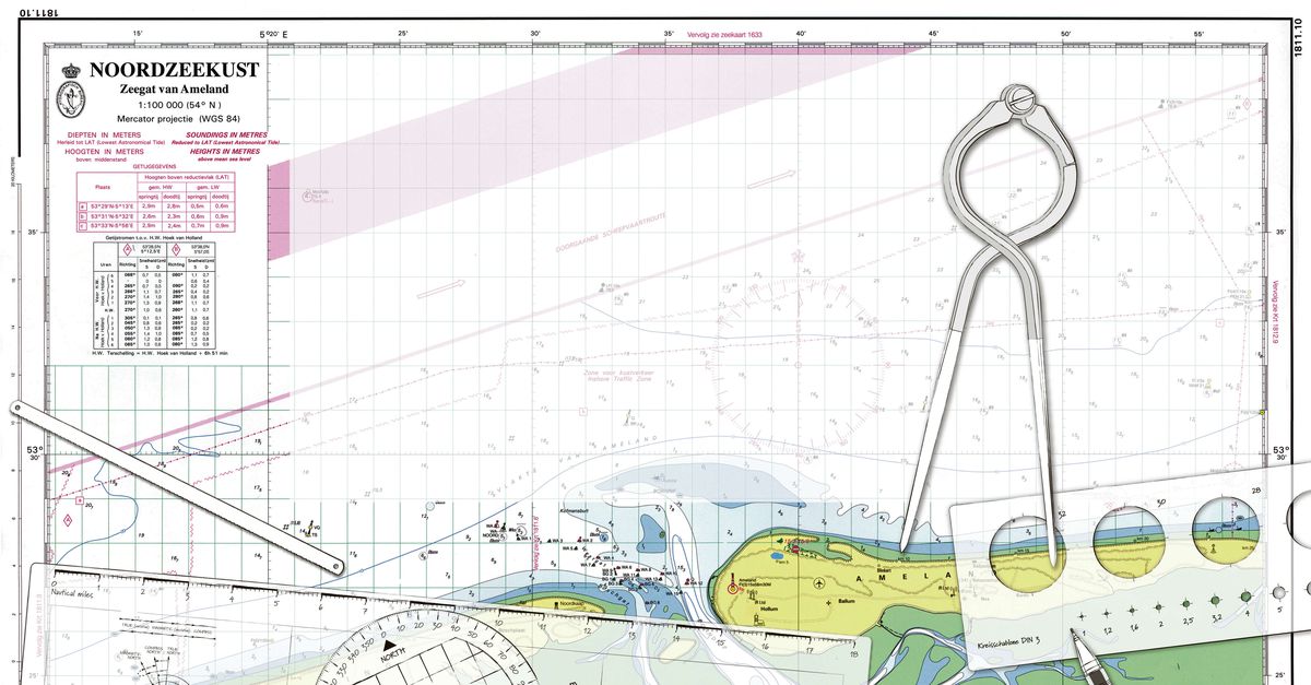 De papieren werkelijkheid van de zeekaart - NRC