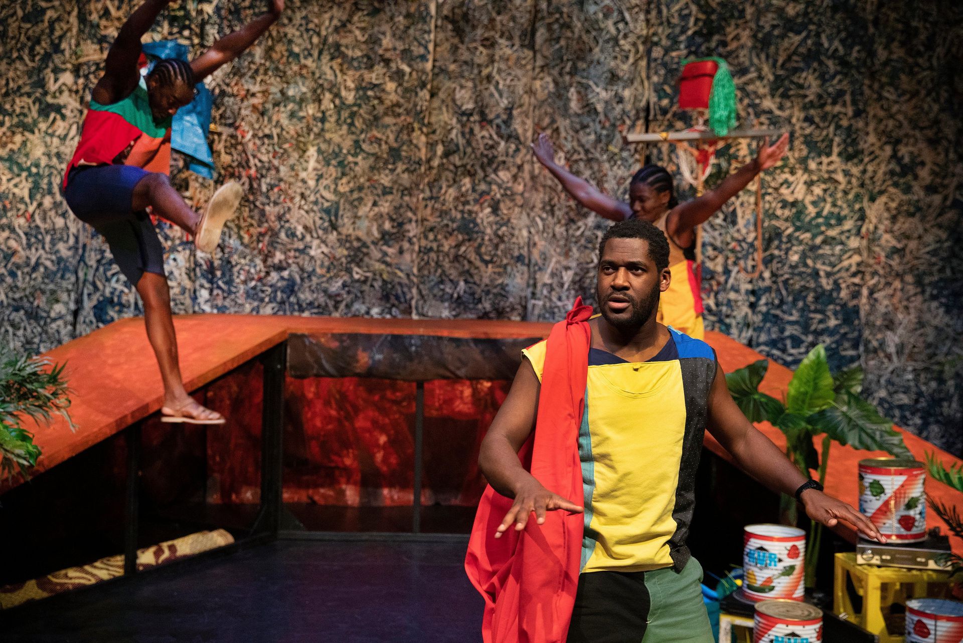 Vermakelijk sprookje, verteld als een jazzsessie waarbij iedereen ...