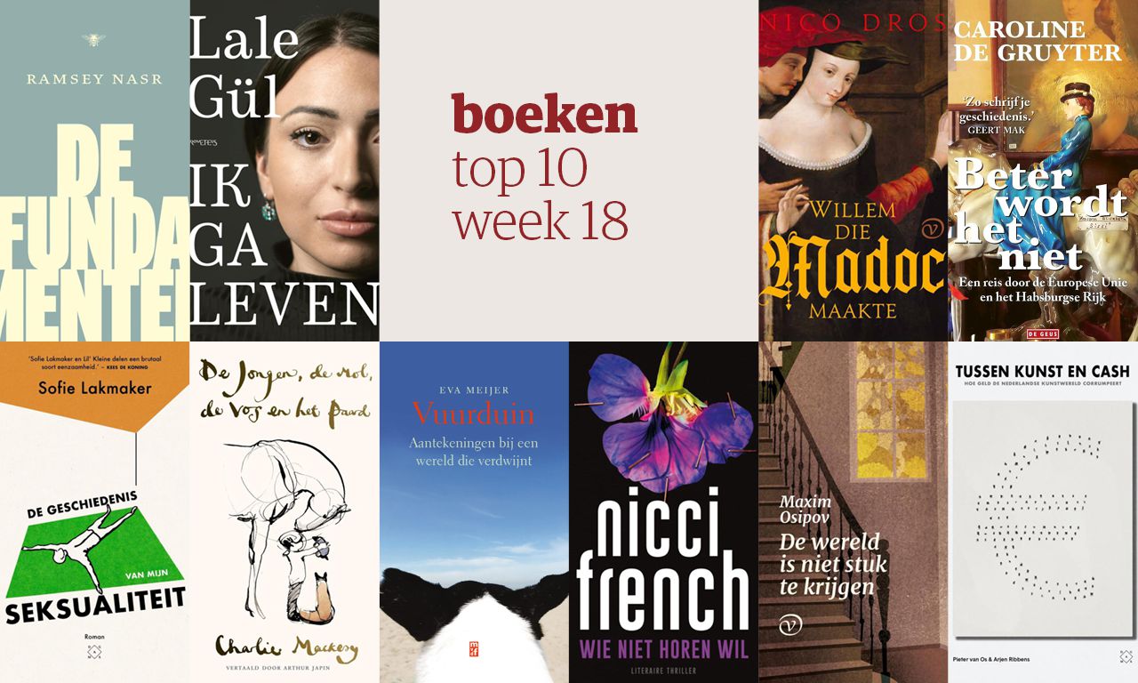 De tien bestverkochte boeken van week 18 - NRC