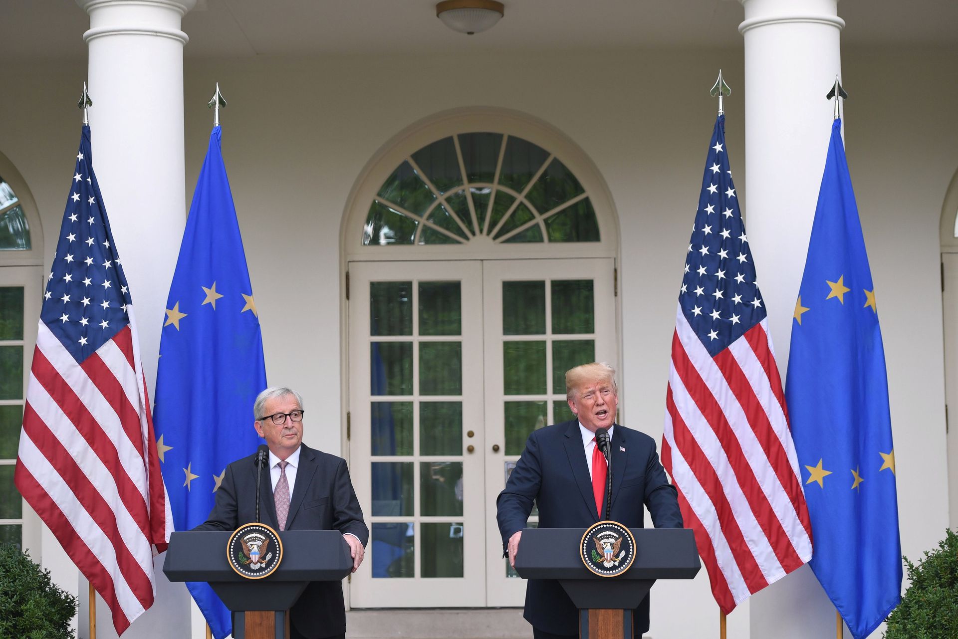 De deal van Trump en Juncker is broos en hol - NRC