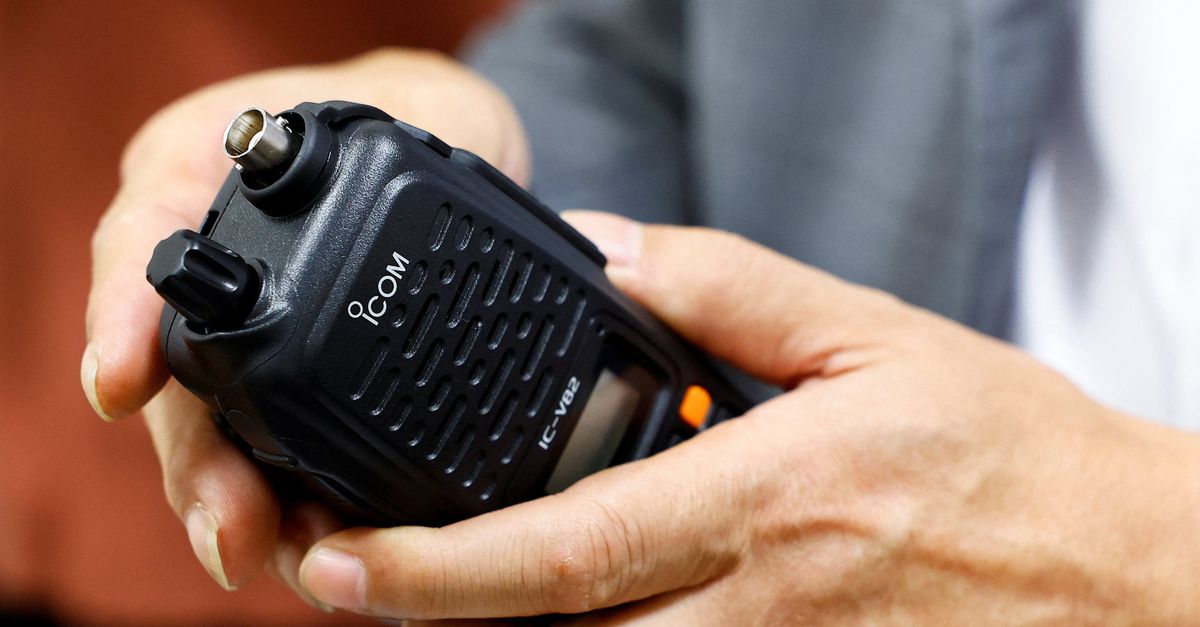 Japanse fabrikant van ontplofte portofoons: 'Model wordt al tien jaar ...