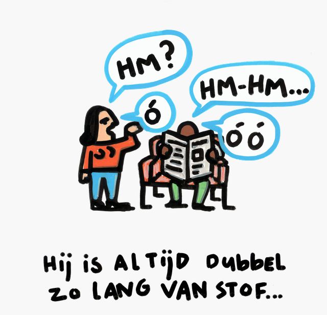 Nou ja zeg! In de spreektaal wemelt het van de tussenwerpsels, maar ...