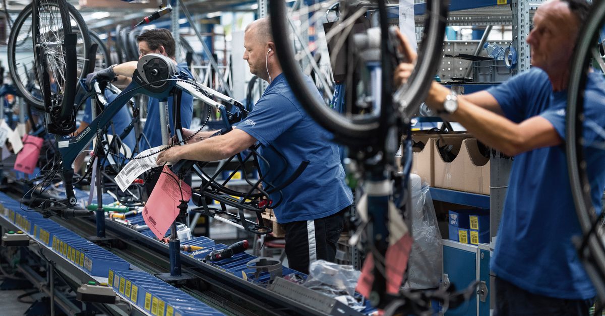 Dan halen we de fietsframes maar met het vliegtuig - NRC