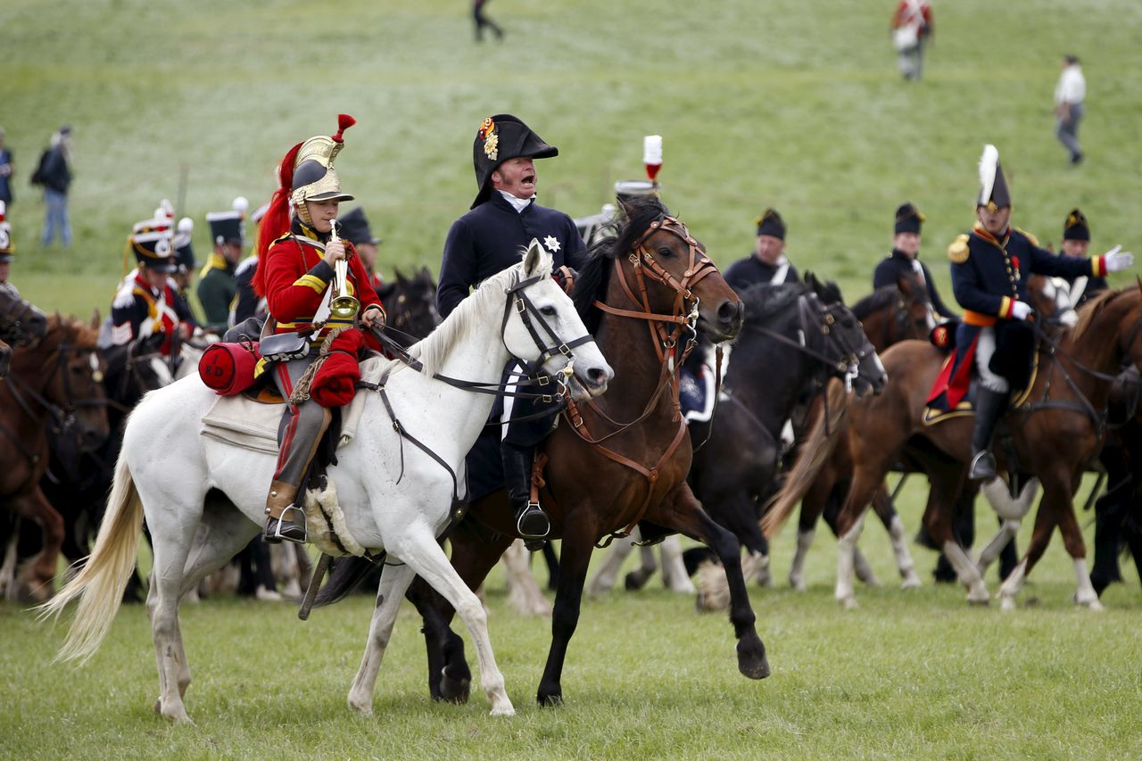 Dode en gewonden bij reconstructie Slag bij Waterloo - NRC