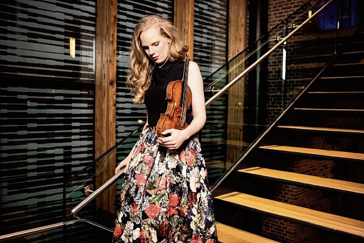 Indrukwekkende invalbeurt Simone Lamsma in monsterconcert Roslavets - NRC