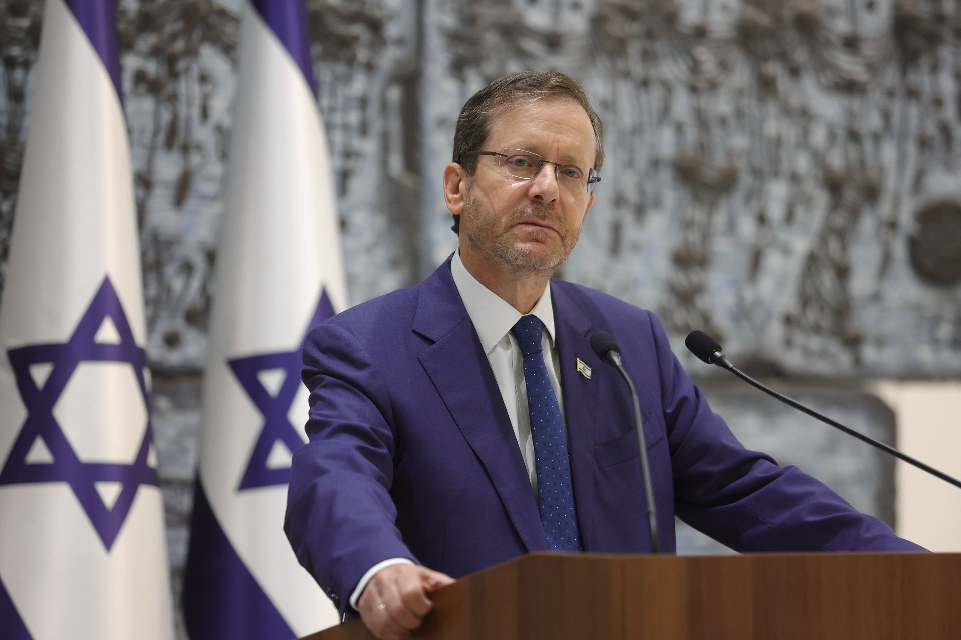 Israëlische president Herzog zondag bij opening Nationaal ...