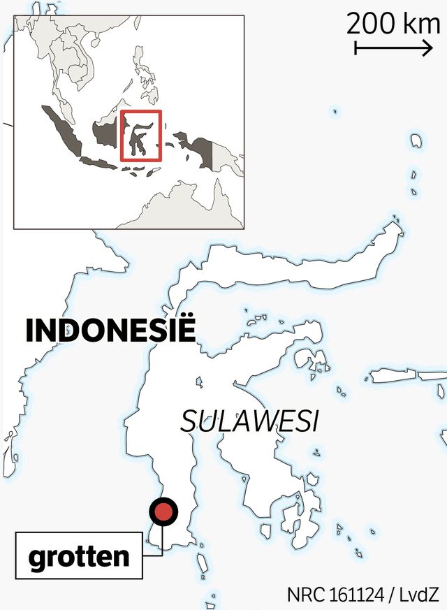 Het oudste verhaal ter wereld werd 50.000 jaar geleden getekend in een ...