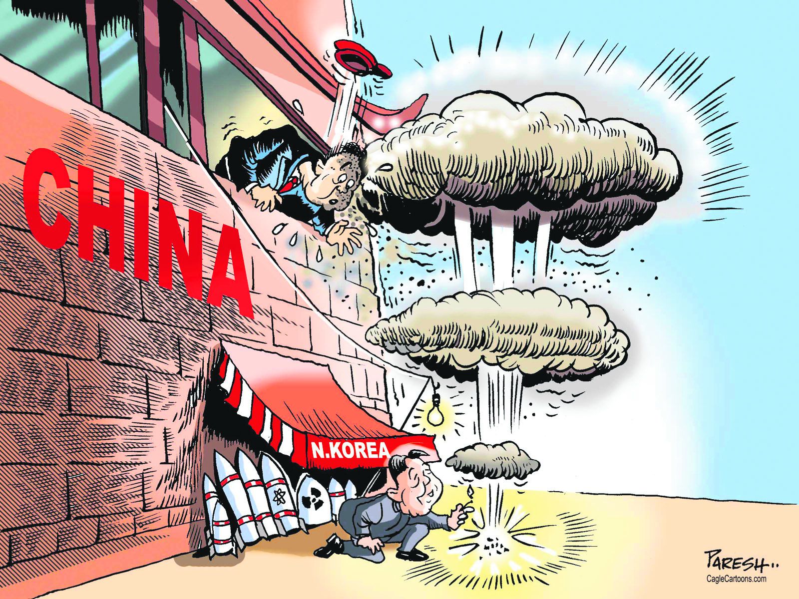 cartoon uit de VAE - NRC