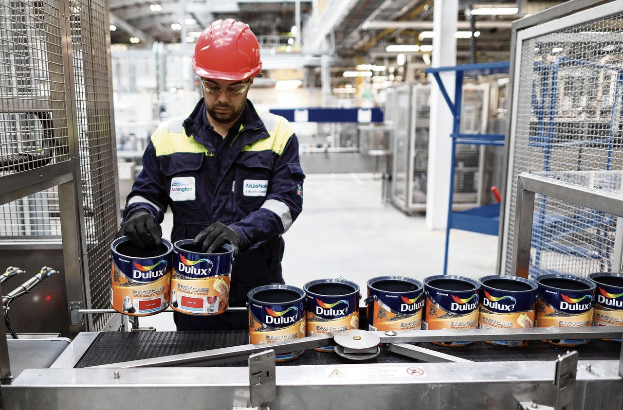 Nieuwe Britse verffabriek Akzo is Brexit-bestendig - NRC