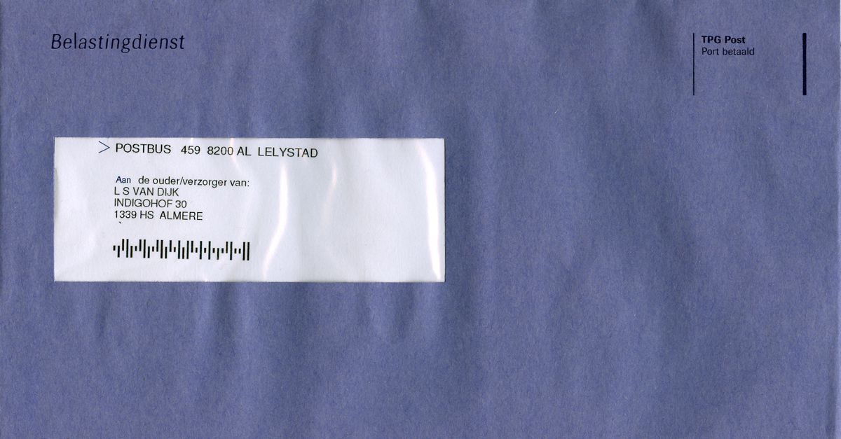 Blauwe brief per e-mail - NRC