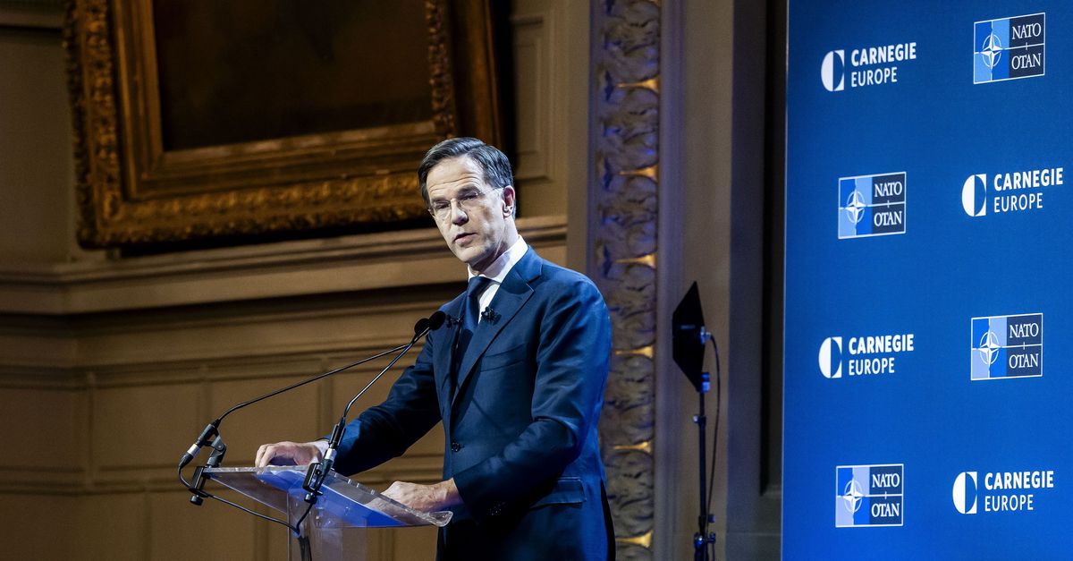 Rutte in eerste NAVO-speech: ernstigste veiligheidssituatie uit mijn ...