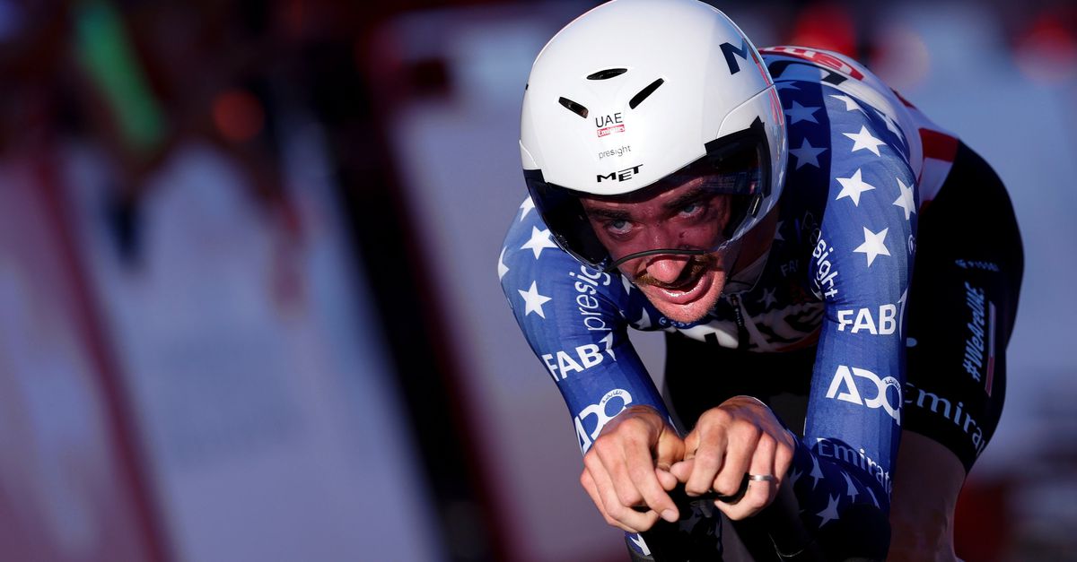 Amerikaan McNulty wint spannende openingstijdrit Vuelta - NRC