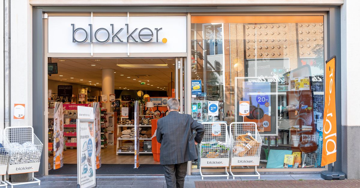 Bij noodlijdend Blokker blijkt de geldkraan al wekenlang dicht - NRC