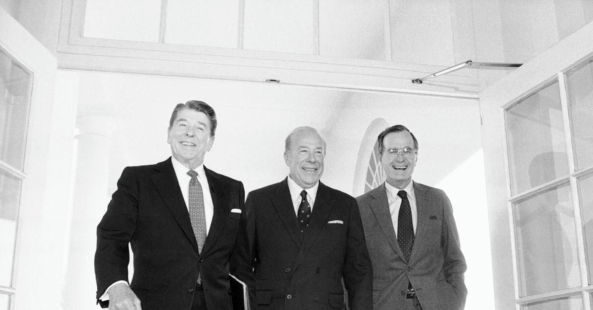 Vertrouwen was voor George Shultz altijd het ‘wisselgeld van de wereld ...