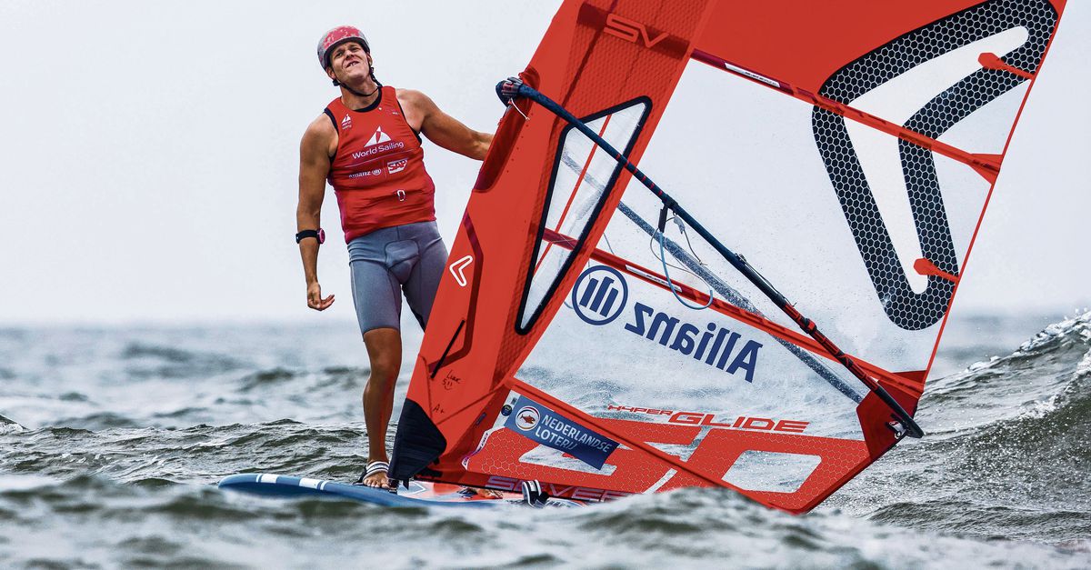 Windfoiler Van Opzeeland ‘vol gas’ naar de wereldtitel - NRC