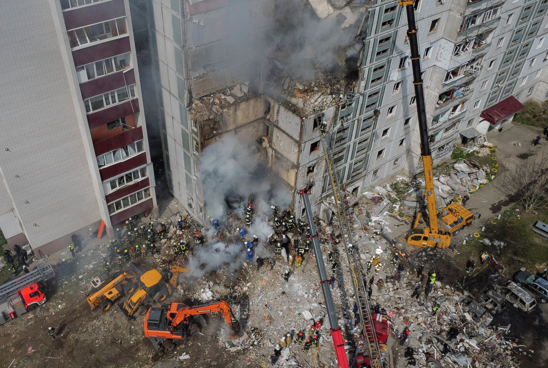 Zeker 25 doden bij Russische raket- en drone-aanvallen op Oekraïne - NRC