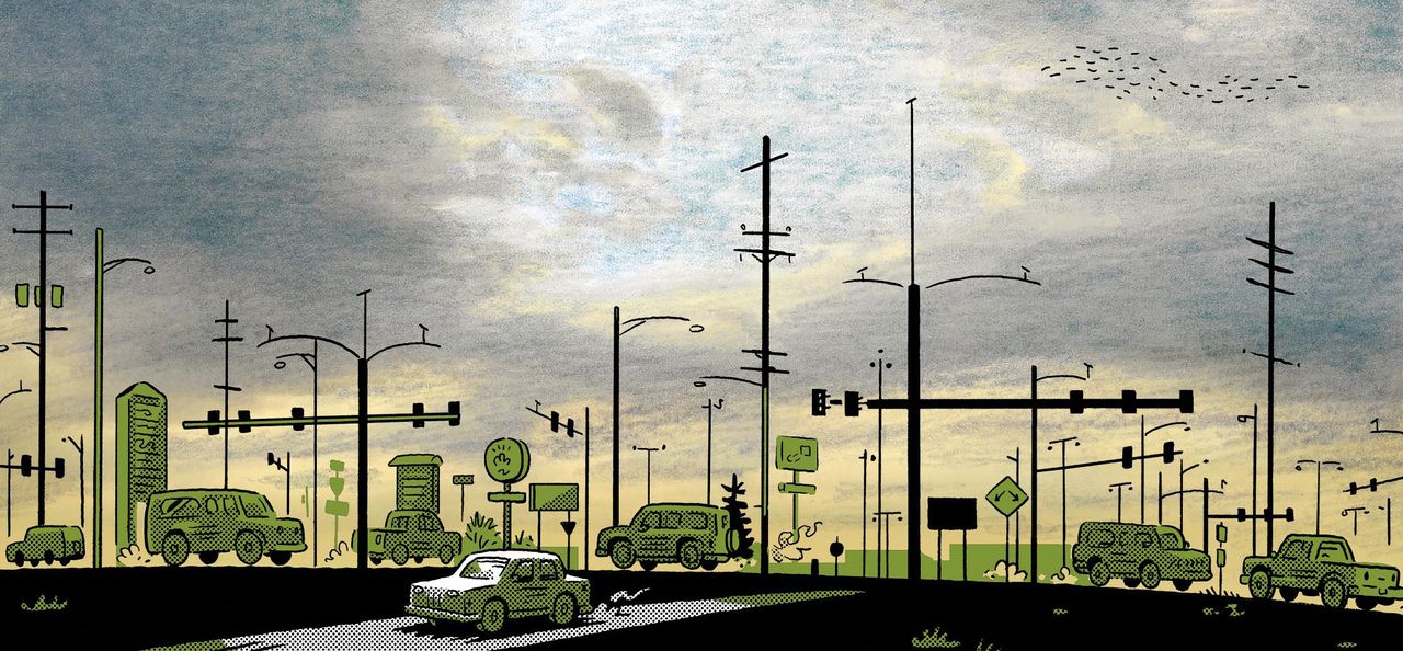 Stripmaker Kevin Huizenga laat zijn doodgewone personages in hun hoofd ...