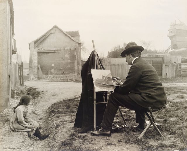 De gebroeders Séeberger tonen als amateurfotografen het Parijs rond ...