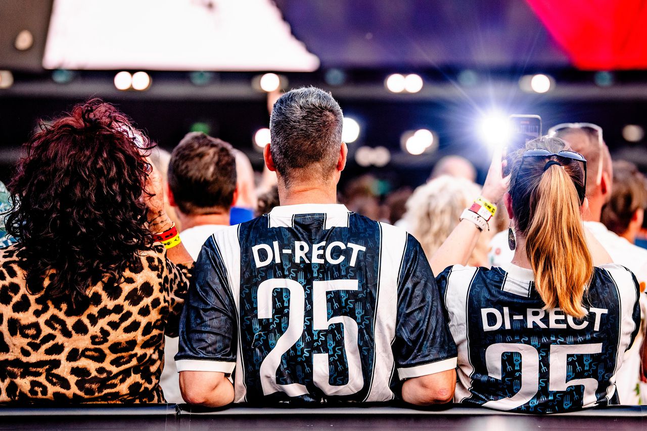 De laatste concerten in de Rotterdamse Kuip: Di-rect geeft een show van ...