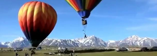 Drie kilometer de lucht in, hangend aan je piercings - NRC