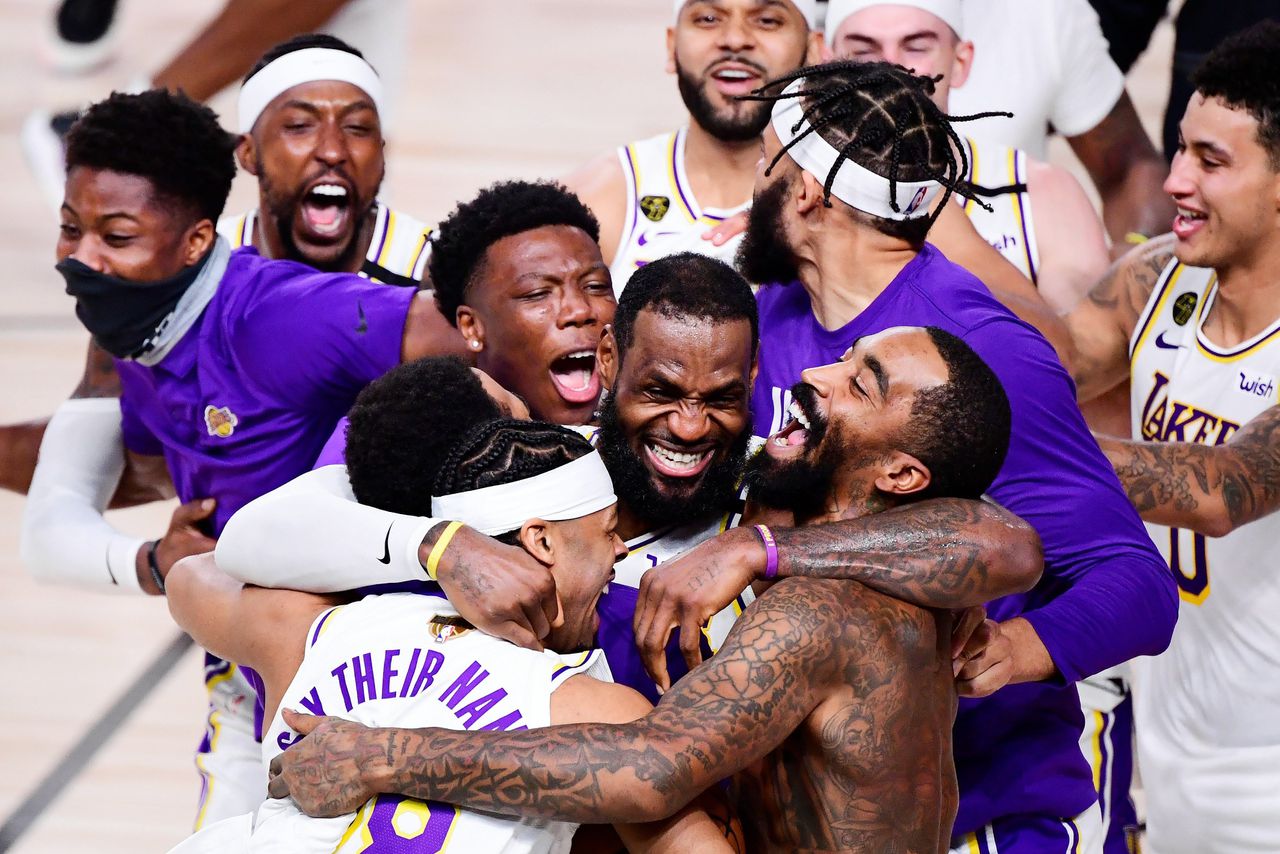 Los Angeles Lakers winnen NBA-titel in roerig basketbaljaar - NRC