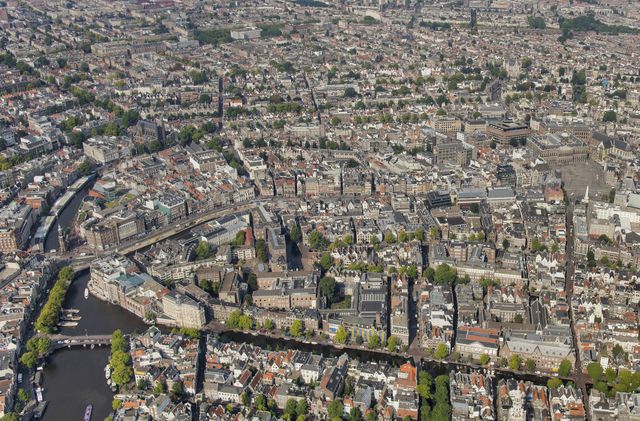 Amsterdam van boven - NRC