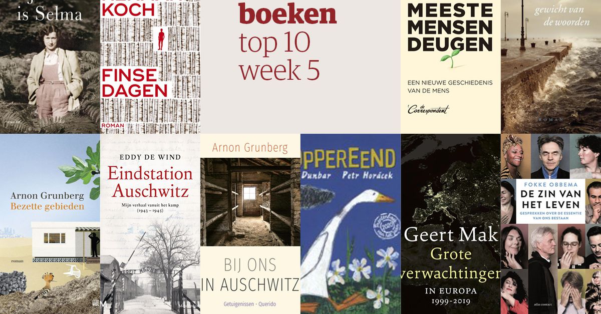 De tien bestverkochte boeken van week 5 - NRC
