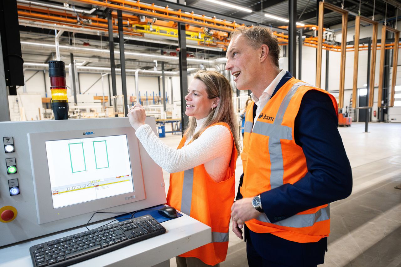 De ‘Lego-bouwdoos’ die de uitstoot van BAM fors moet verminderen - NRC