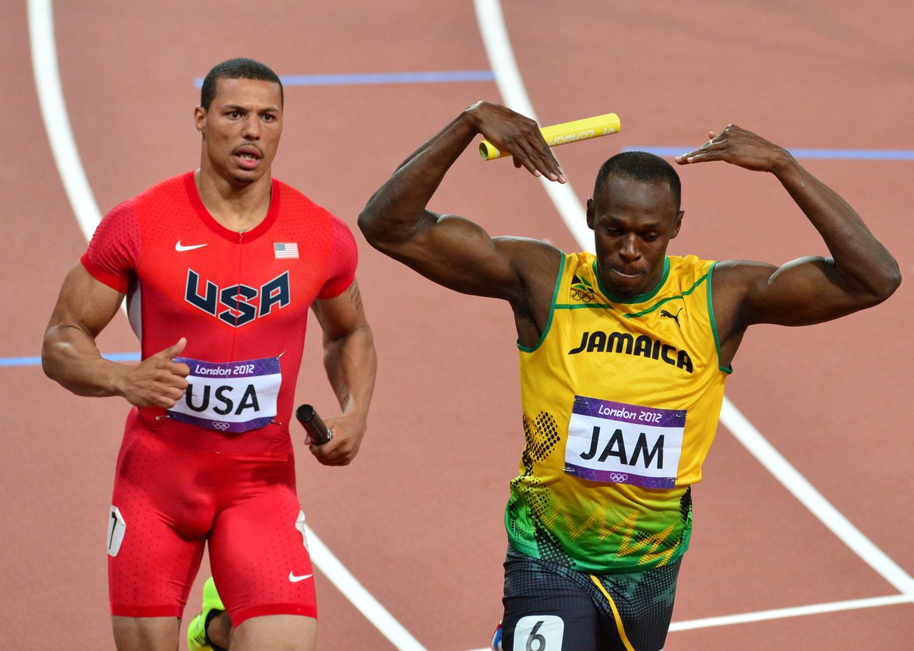 Bolt pakt derde gouden plak met wereldrecord 4×100 m - Nederland zesde ...