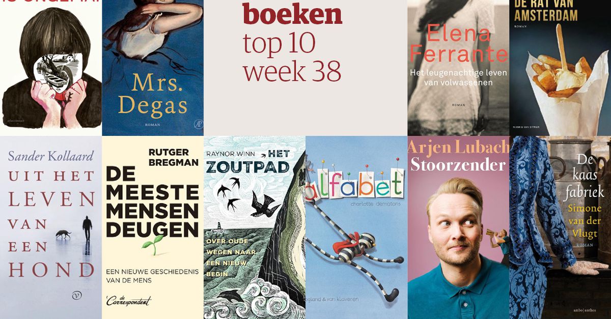 De tien bestverkochte boeken van week 38 - NRC