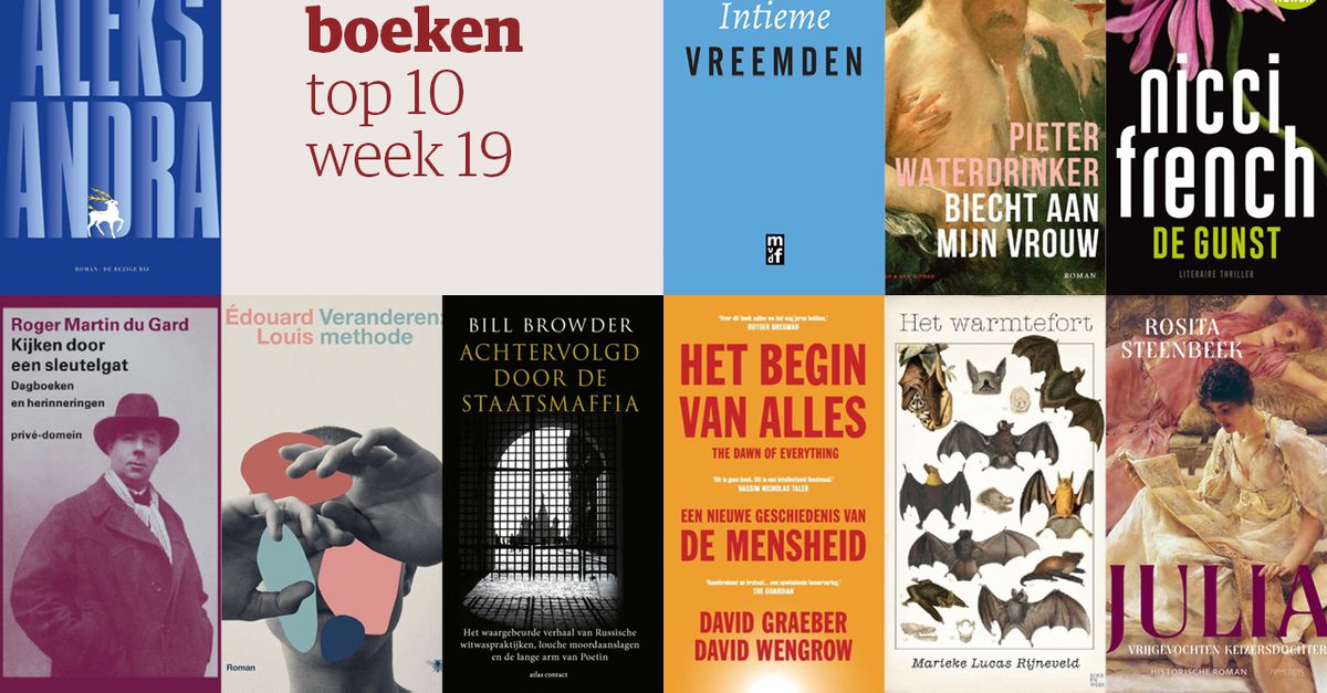 De tien bestverkochte boeken van week 19 - NRC