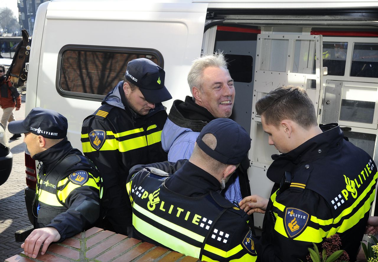 Pegida-voorman Edwin Wagensveld opgepakt bij demonstratie - NRC