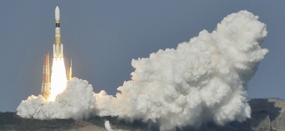 In beeld: Japan lanceert raket - NRC