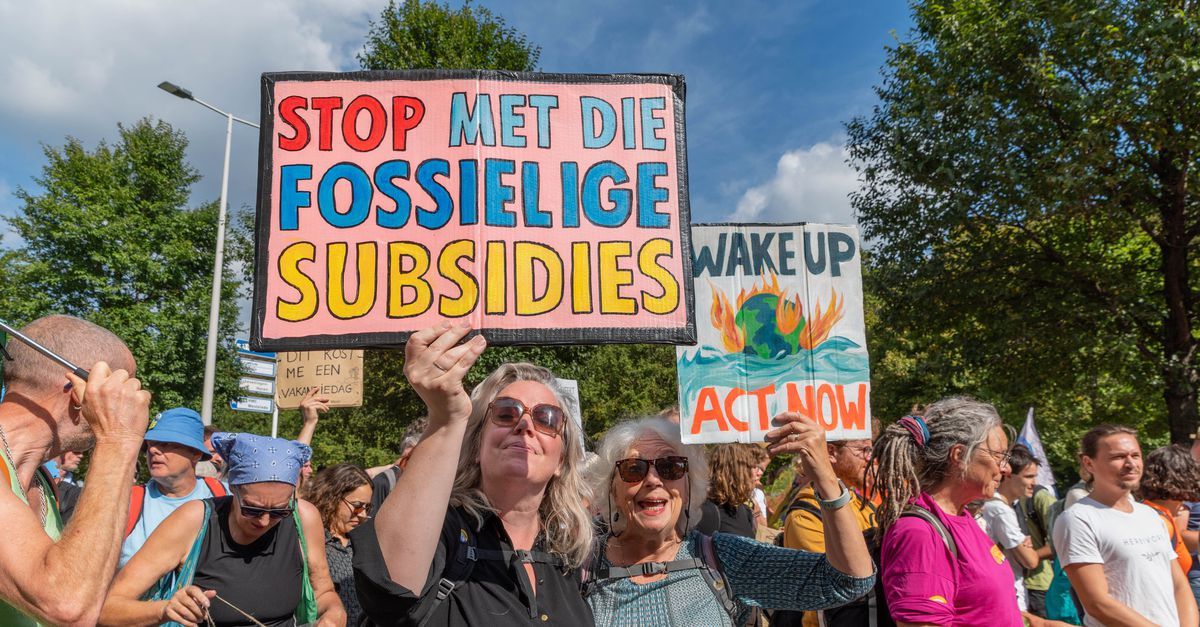 ‘Fossiele subsidies bedragen jaarlijks 39,7 tot 46,4 miljard euro’ - NRC
