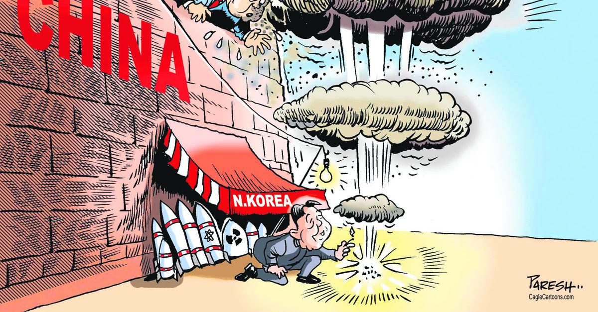 cartoon uit de VAE - NRC