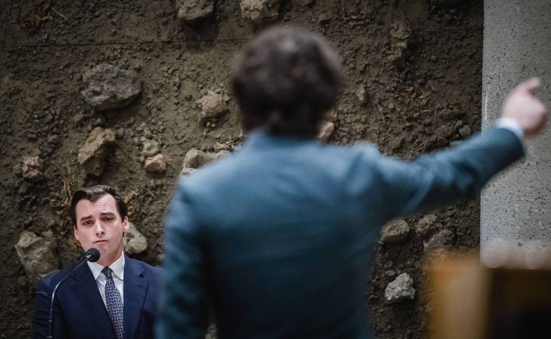 Klaver door Baudet bedreigd: ‘Als je het nog een keer vraagt, sla ik je op je bek’ - NRC