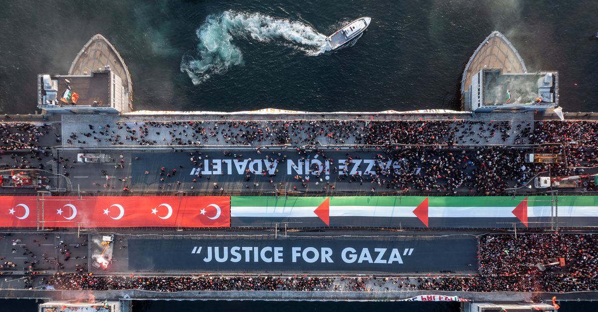 Gazaprotest in Turkije - NRC