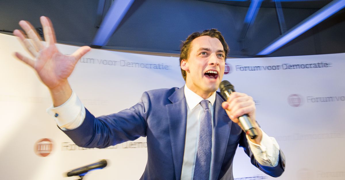 Baudet wil in de Kamer niet achter de PVV zitten - NRC