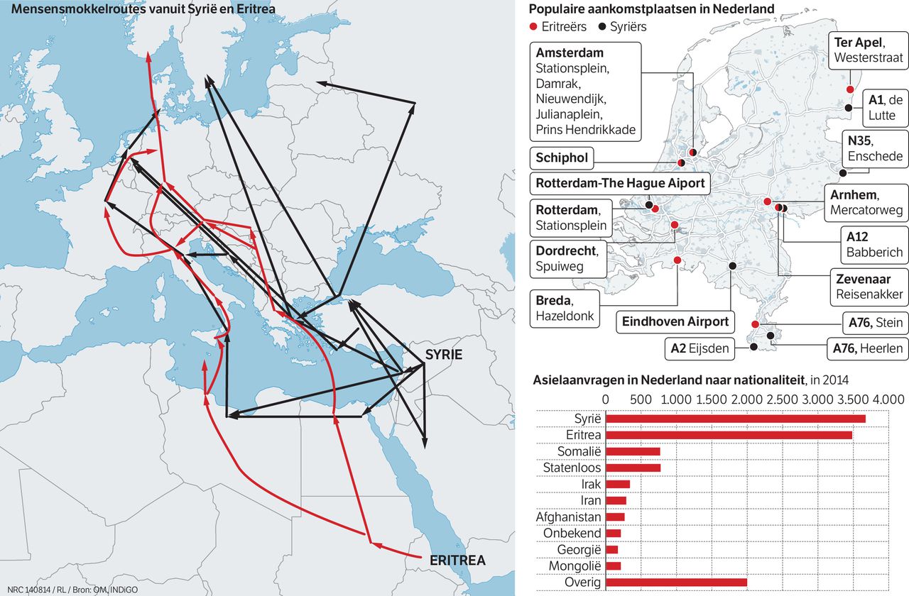 Illegale immigratie heeft ineens weer de aandacht van het OM - NRC