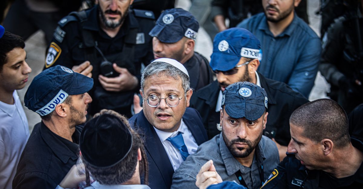 Israëlisch minister Itamar Ben-Gvir is een extremist die elk Palestijns ...