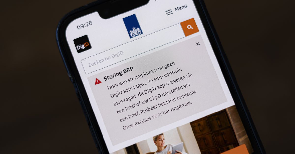 'Storing bij DigiD veroorzaakt door DDoS-aanvallen' - NRC