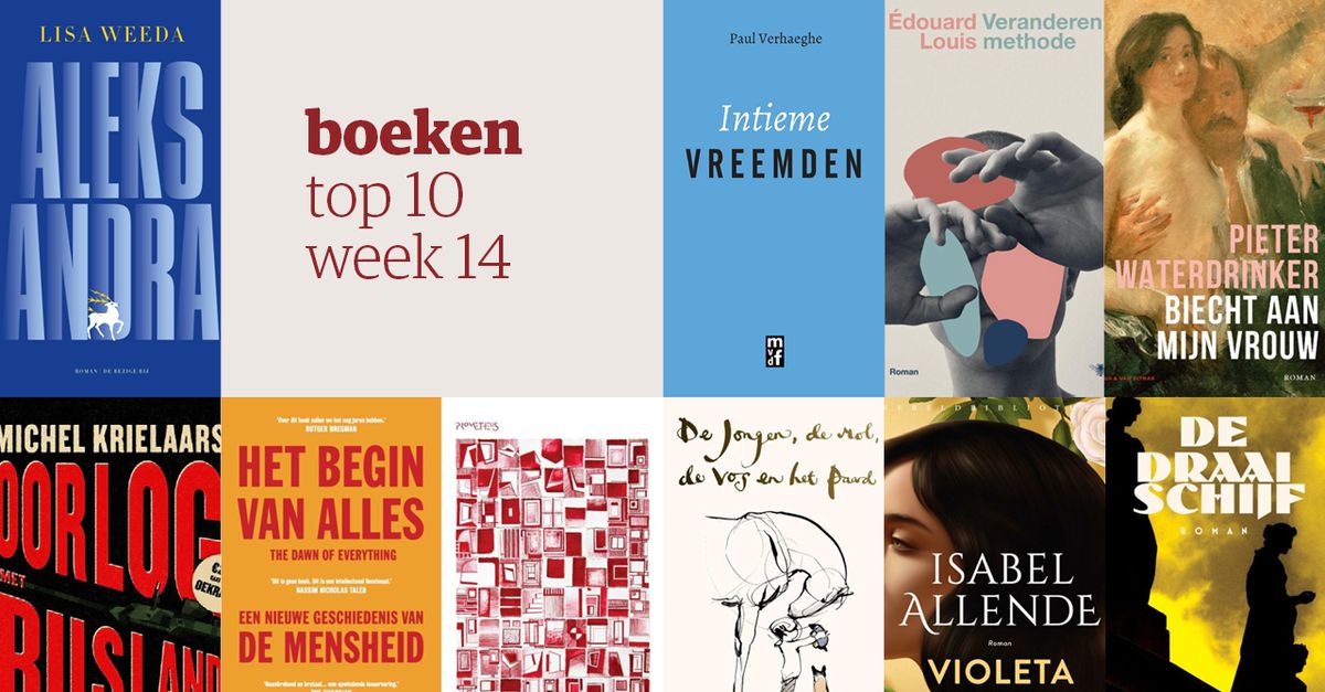 De tien bestverkochte boeken van week 14 - NRC