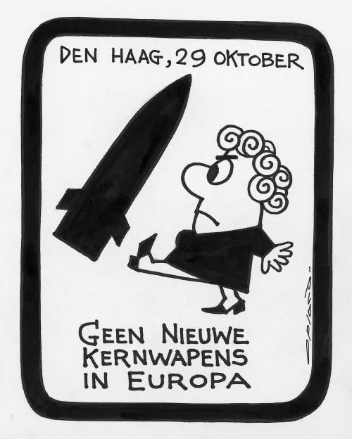 Alle kernwapens de wereld uit , dus ook uit Amerika - NRC