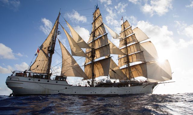 Zeilschip Bark Europa na tachtig dagen eindelijk ‘thuis’ - NRC
