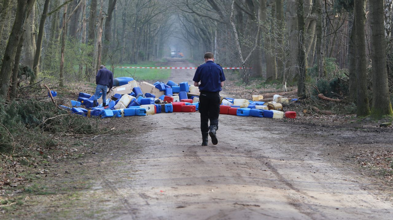 Aantal dumpingen van drugsafval in Oost-Nederland afgenomen - NRC